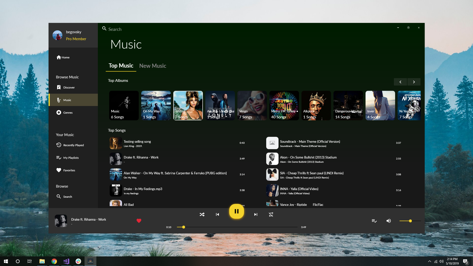 DeepSound Desktop - A Windows Sound & Music Sharing Platform Application by DoughouzLight